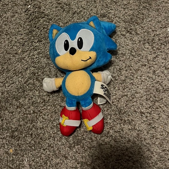 Sonic The Hedgehog | Toys | Blue Sonic 9 Inch Plush Toy | Poshmark